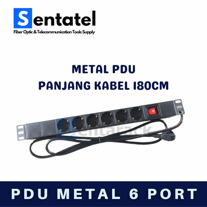 Pdu POWER Distribution UNIT 6-SOCKET 16A SERVER RACK | Shopee Philippines