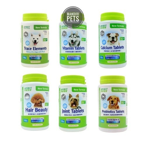 Spirit Multivitamin Tablets - Dog Vitamins | Shopee Philippines