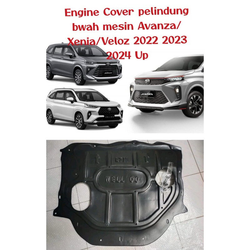 MESIN Under ENGINE COVER ENGINE Bottom Protector AVANZA XENIA VELOZ ...