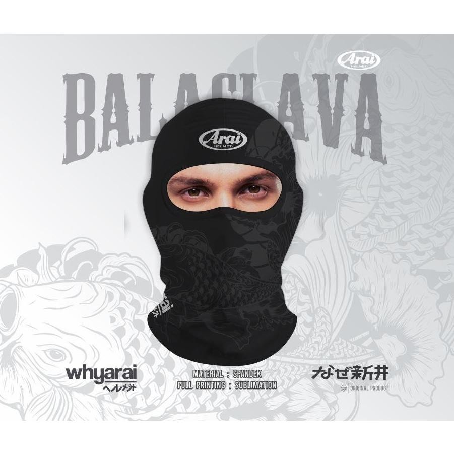 Arai Balaclava Buff Mask Ninja Beanie Helmet Mask | Shopee Philippines