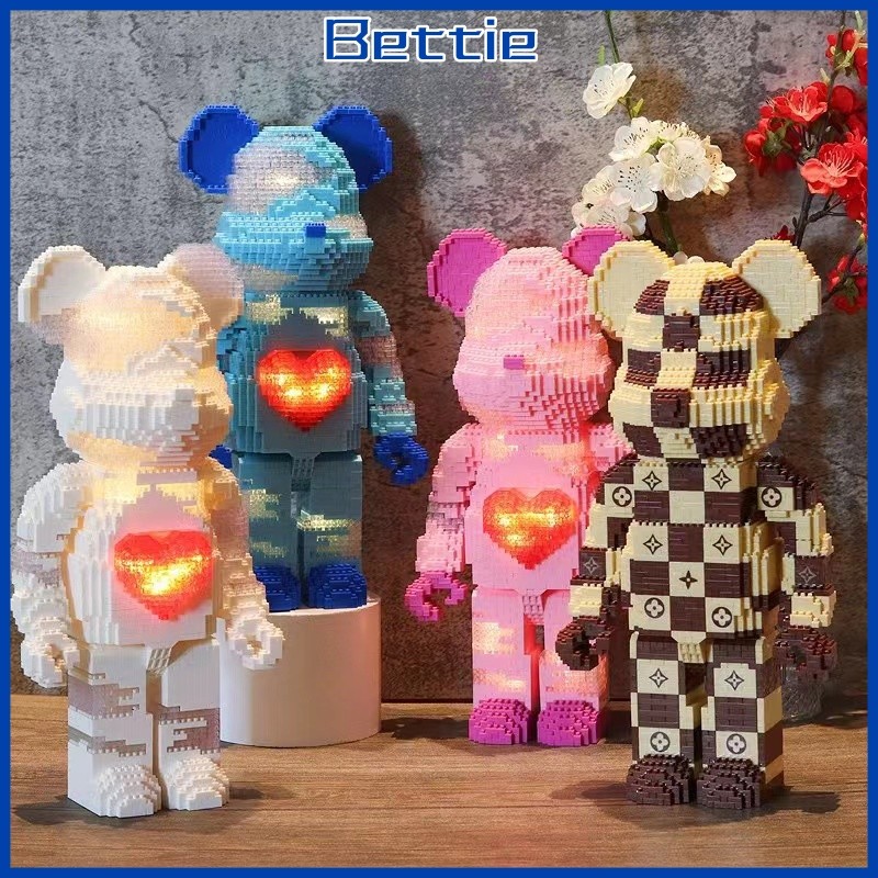 Bettie Large Building Blocks Bear Violent Block Bricks Violent Bear ...