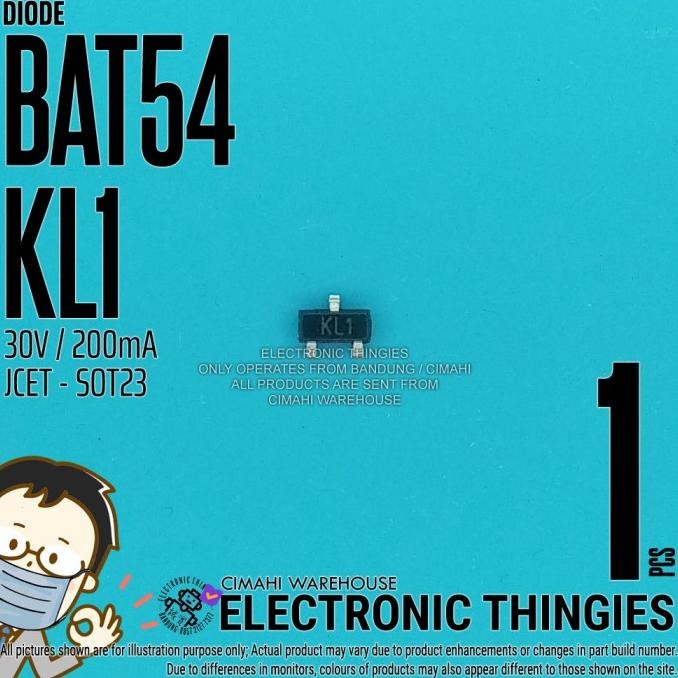 Latest (20) BAT54 SOT23 JCET KL1 DIODE SMD DIODE thingie43 | Shopee ...