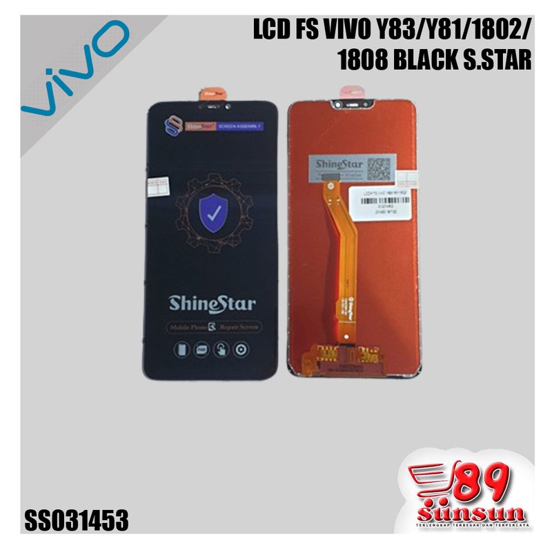 LCD FULLSET VIVO Y83/Y81/1802/1808 BLACK S.STAR | Shopee Philippines