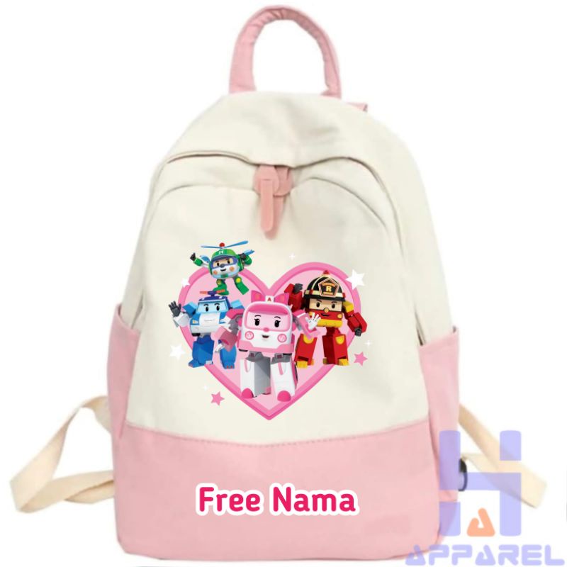 Robocar POLI Children's Backpack | Shopee Philippines