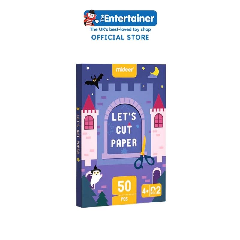 Mideer Lets Cut Paper Lv Middle - Children's Cut and Stick Creativity ...