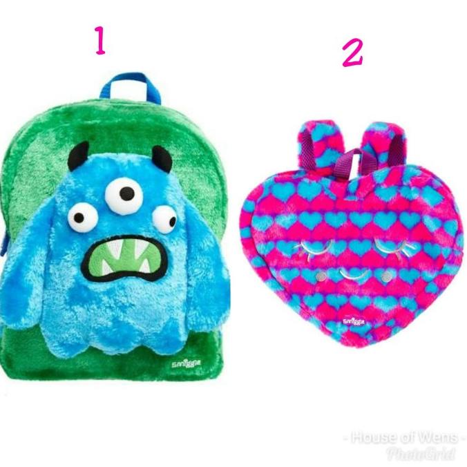 New Smiggle Fluffy Heart Backpack - Smiggle Backpack Fast Delivery ...