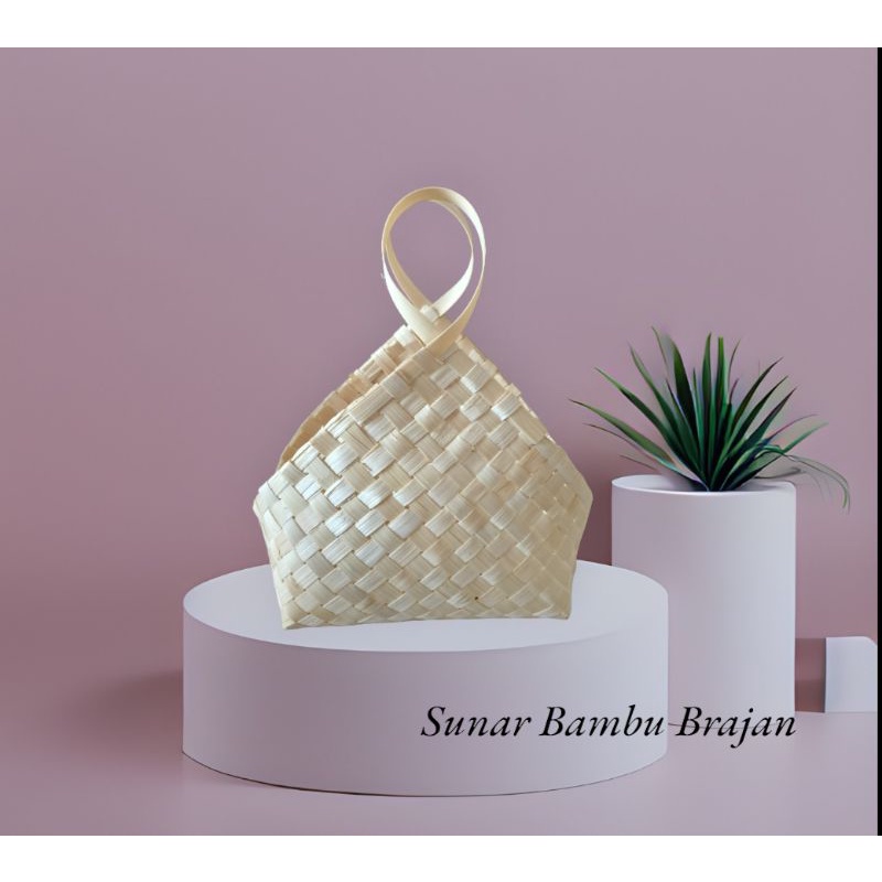 Ketupat Bag | Tote Bag | Bamboo Bag | Bamboo Basket | Hampers | Basket ...