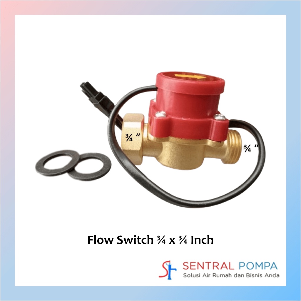 Flow Switch 3/4 X 3/4 Inch Automatic Pump 3/4" | Pump Center | Shopee ...