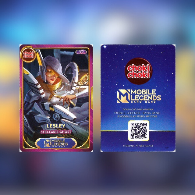 Mobile Legends Choki Choki Lesley Stellaris Ghost Card | Shopee Philippines