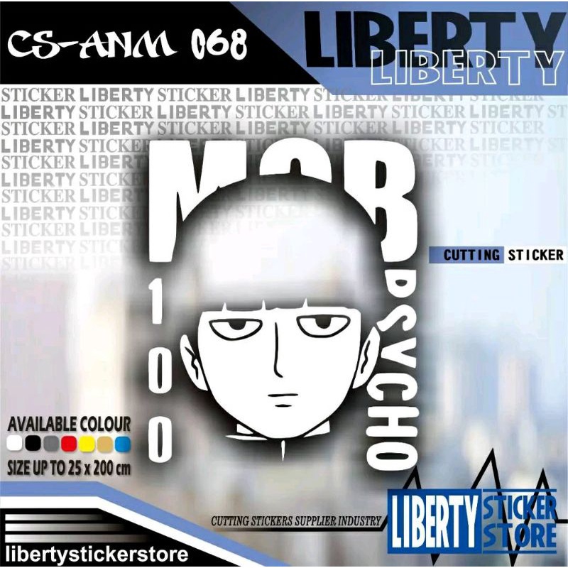 Mob Psycho Cutting Sticker | Mob Psycho Sticker Cutting | Cutting anime ...