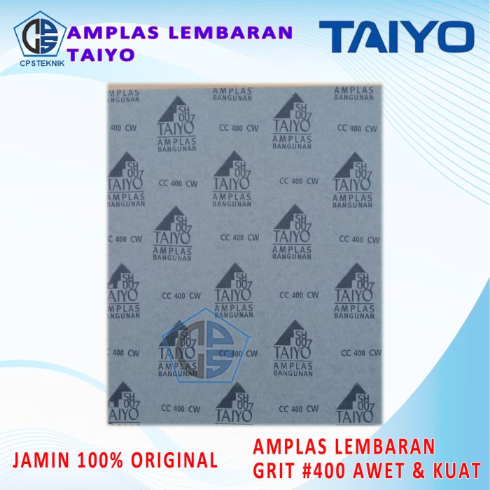 Duco Sandpaper Sheet Grit 400 TAIYO Sandpaper Paper Sheet | Shopee ...