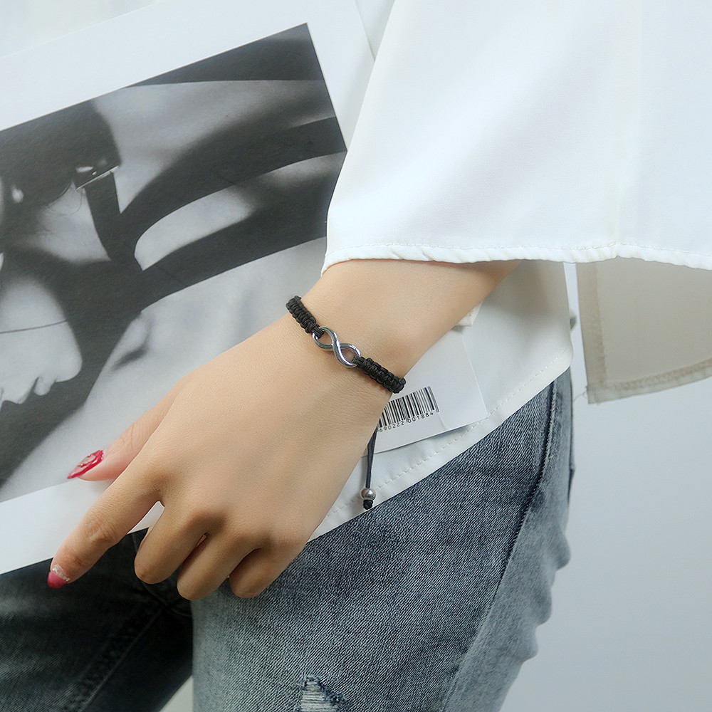 Olevs Silver Pearl Fashion Stainless Steel Aesthetic Couple Bracelet ...