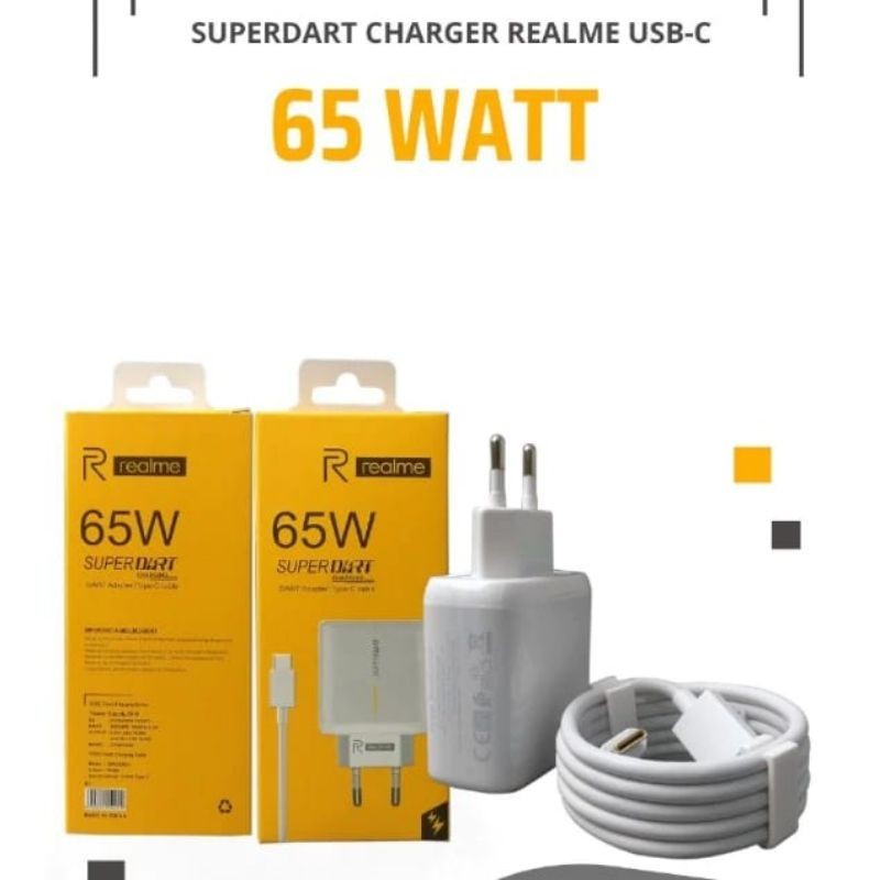 Charger WC0506A3HK REALME 65W SUPERDART FOR REALME 7 PRO | Shopee ...