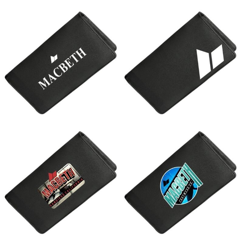 Macbeth Distro Thick Cool Semi Leather Long Wallet/Men Women Long ...