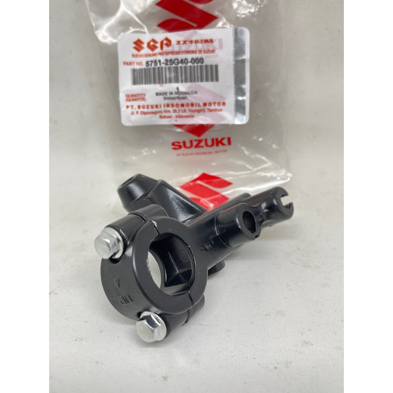 Left handle mount Satria FU 150 Drat 12 Left rear view mirror mount ...