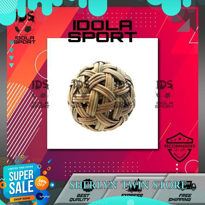 LOKAL Local Solid Rattan TAKRAW Soccer Ball Best Product | Shopee ...