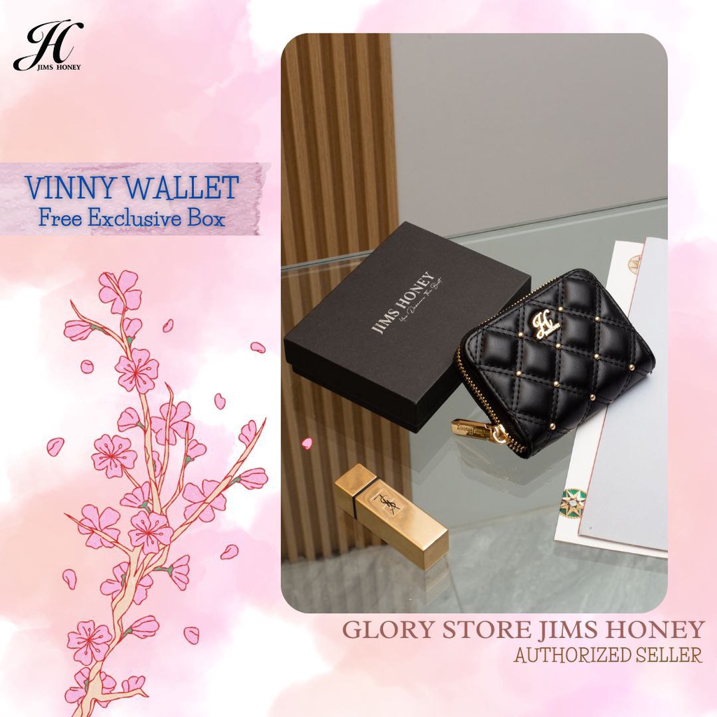 VINNY WALLET - JIMS HONEY - WOMEN'S FOLDING WALLET | Shopee Philippines