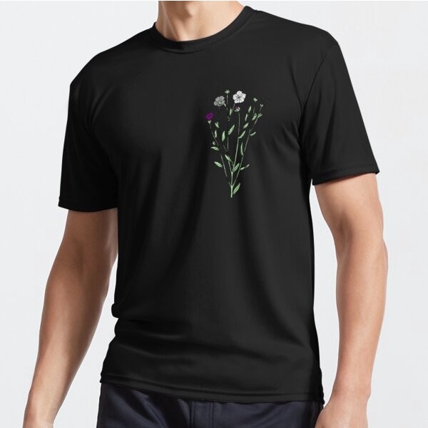 Subtle Asexual Pride Flax T-Shirt | Shopee Philippines