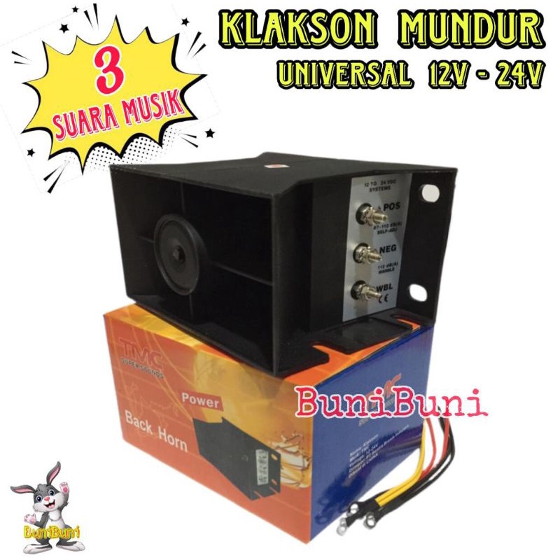 Reverse Horn / Atret - Back Horn Buzzer - Car & Truck Reverse Alarm 3 ...