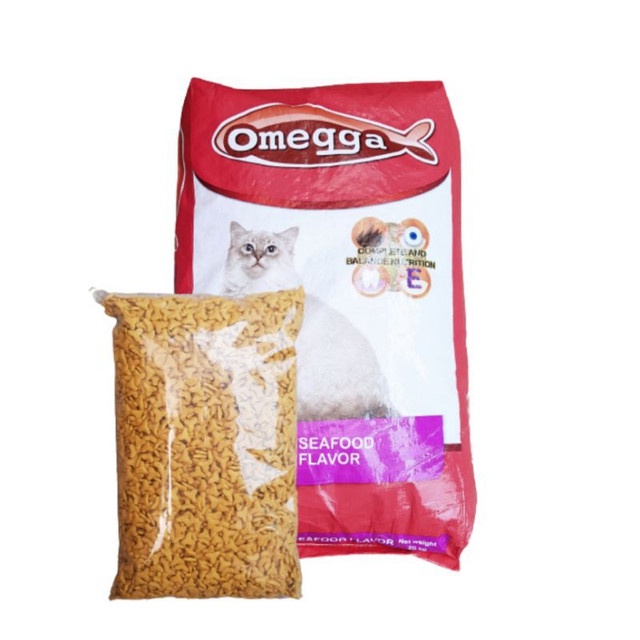 Omega CAT FOOD SEAFOOD REPACK 5kg | Shopee Philippines