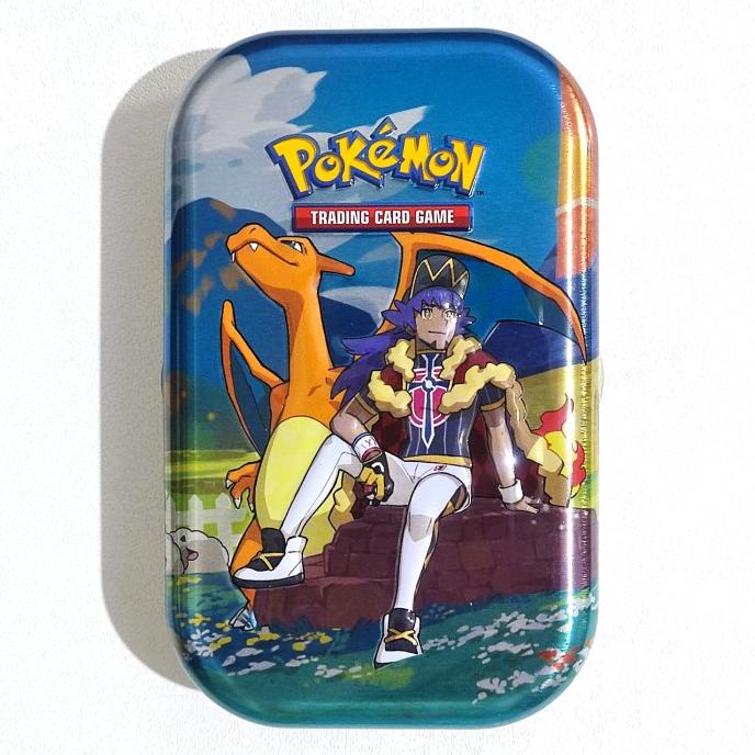 Crown Zenith Leon Charizard Collector's Mini Tin Pokemon Card No Pack ...