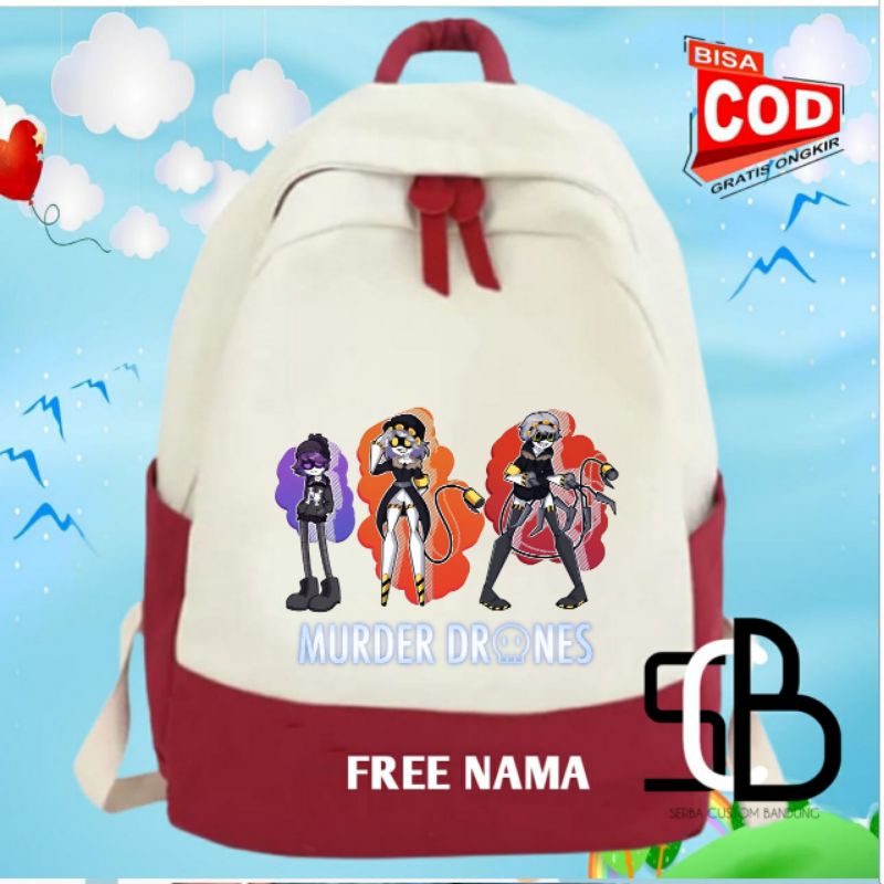 Murder Drones CHILDREN'S BACKPACK | Shopee Philippines