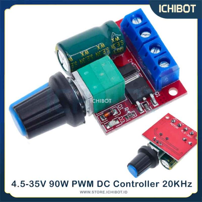 Pwm Motor DC Speed Controller 5V-35V 5A Switch Function LED Dimmer | Shopee Philippines
