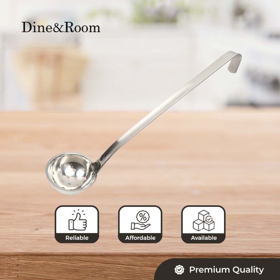 Perforated Laddle Stainless Steel - Diameter 8cm | Shopee Philippines