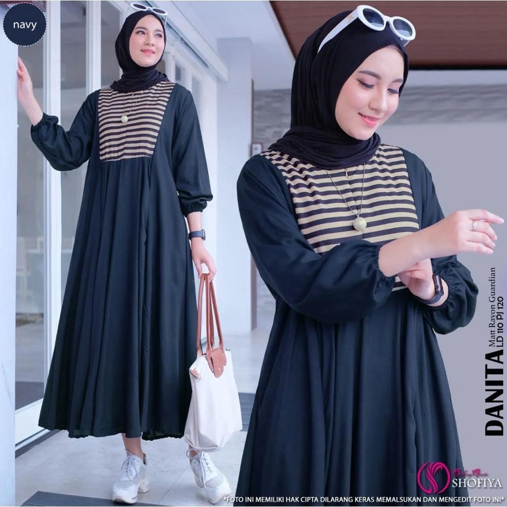 2025 Latest 2In1 Women's Gamis Clothes Set Teenage Brocade Dres ...