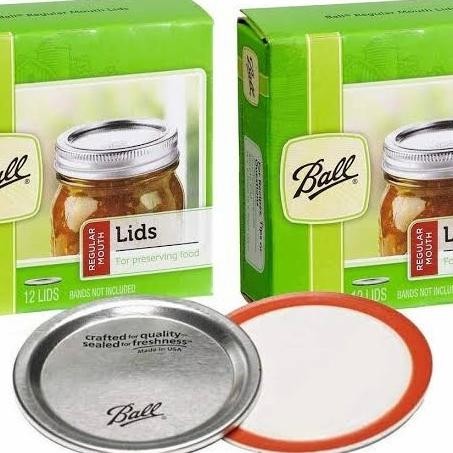 Ball MASON JAR - wide mouth lids diameter 8.6cm - large JAR lid ...