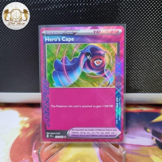 Hero's Cape 152/162 ACE (Temporal Forces) - Pokemon Card TCG English ...