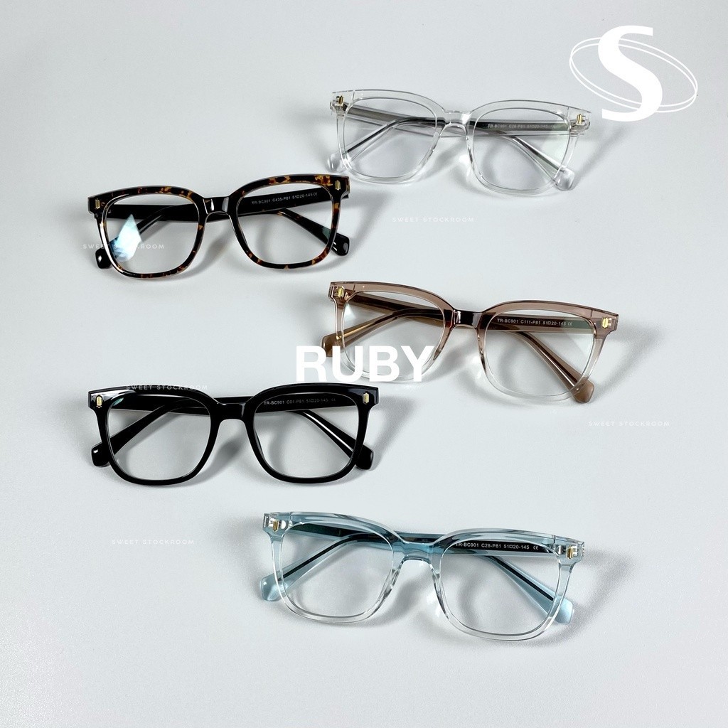 Sweet Stockroom | RUBY (Bluelight Square Frame Anti-Radiation Glasses ...
