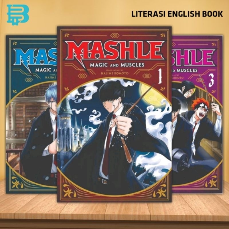 Komik Manga Mashle: Magic and Muscles Vol.1-17 by Hajime Komoto English ...