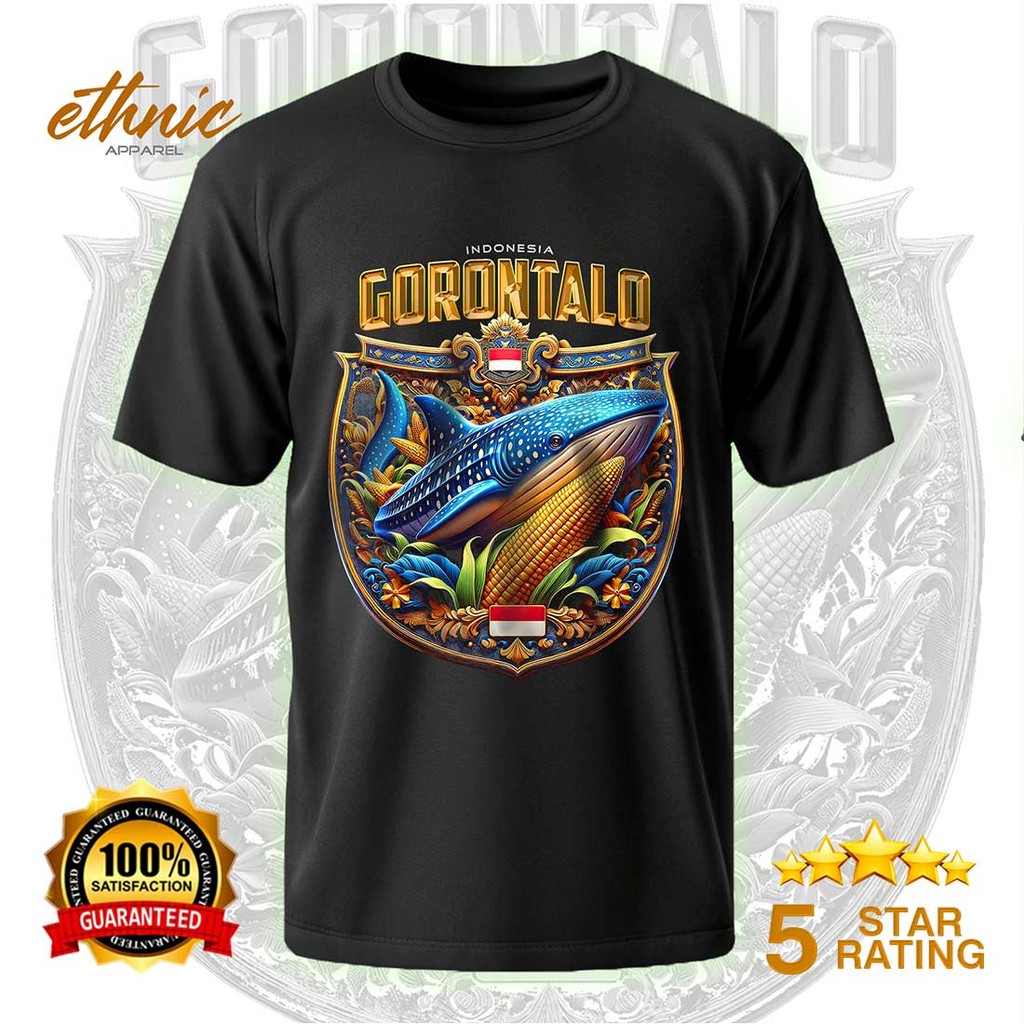 Gorontalo Distro T-shirt - GORONTALO - Premium Quality - GTOX5 | Shopee ...