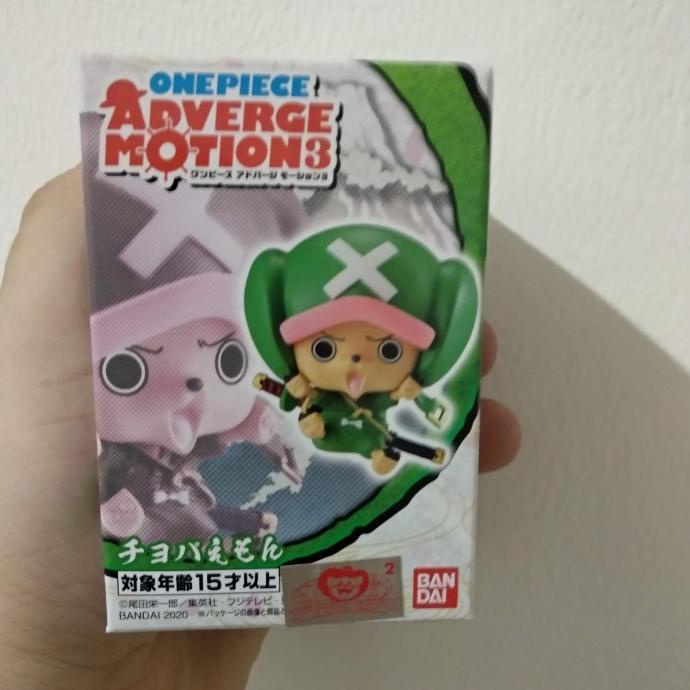 One piece ADVERGE MOTION 3 Chopper Emon Bandai Mini Figure One piece ...