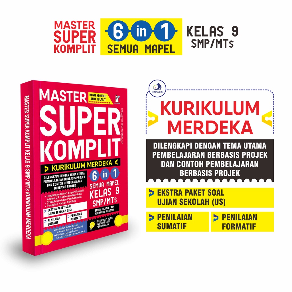 Super COMPLETE MASTER BOOK FOR ALL CLASS 9 SMP/MTs MATHEMATICS (KURMED ...