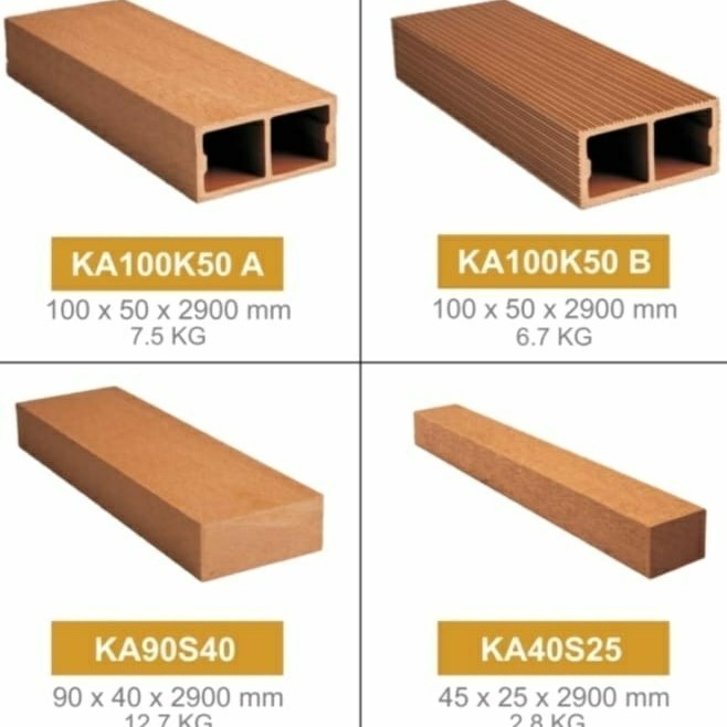 KAYU There are many choices of beautiful wooden Wpc grids / Wpc ...