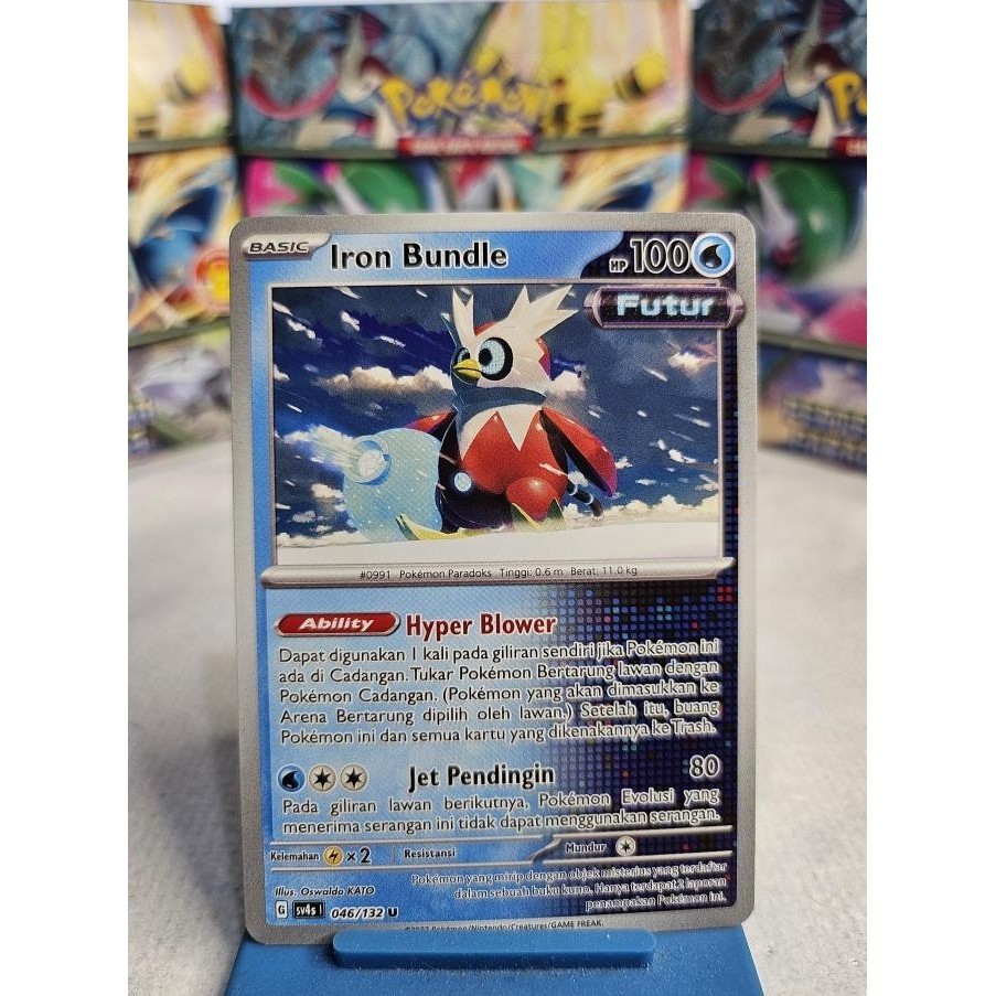 Iron Bundle U 046/132 sv4s - Pokemon TCG Indonesia Paradox Meeting | Shopee Philippines