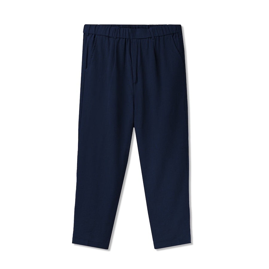 Duha Muslimwear Muslim Pants - Safiir Linen Pants Navy | Shopee Philippines