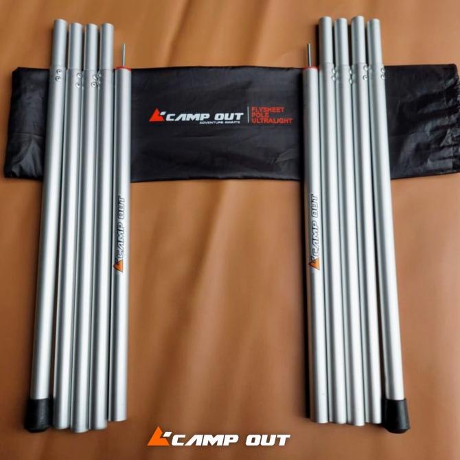 TENDA Aluminum flysheet Pole - camping Tent Pole - flysheet Pole ...