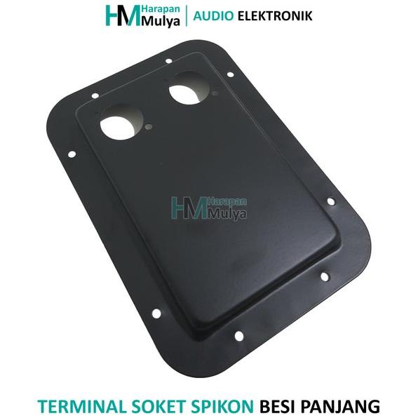 Long Iron Speaker Box Spicon Speakon Socket Mount Terminal | Shopee ...