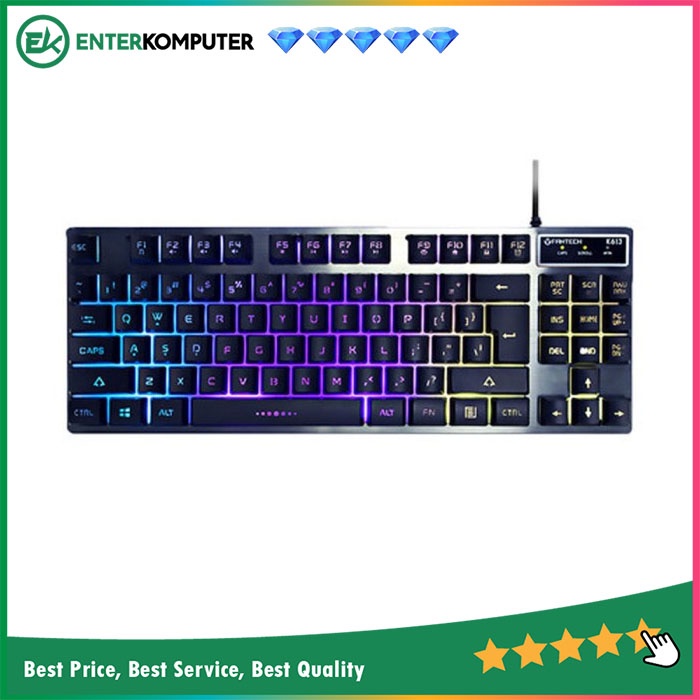 Fantech Fighter K613 Tkl Keyboard - Rgb Gang Keyboard | Shopee Philippines