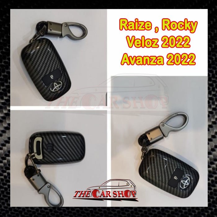 Key Cover Casing - Carbon Toyota Avanza Veloz 2022 Original | Shopee ...