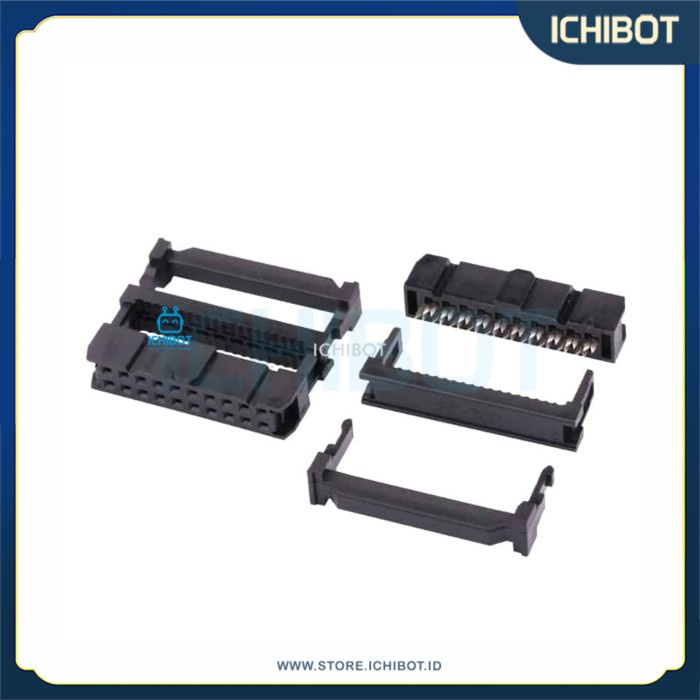 2.54mm FC 20P 20 Pin Crimping Head ISP Connector IDC JTAG | Shopee ...