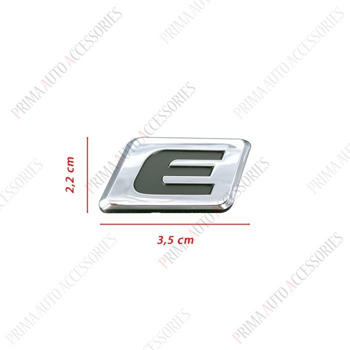 For Mobilio Mobilio Logo Letter E Chrome High Quality | Shopee Philippines