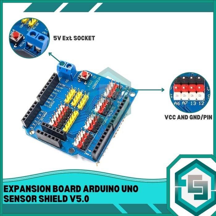 Arduino Uno Sensor Shield V5 0 Expansion Board Shopee Philippines