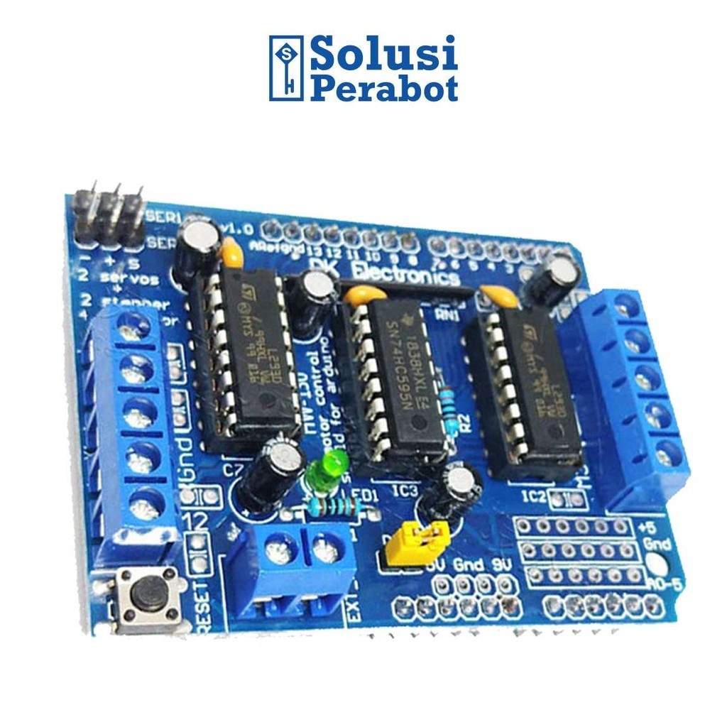Motor Driver Shield L293D SP/Drive Expansion Board Arduino H-Bridge DC ...