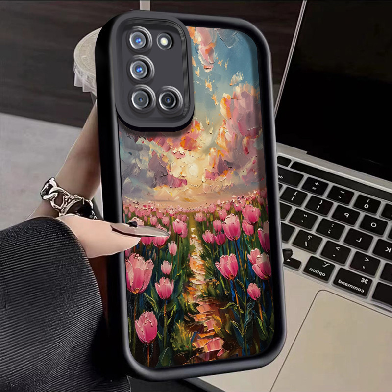 OPPO A52 OPPO A72 OPPO A92 Case Rose Sea HP Softcase cellphone casing ...