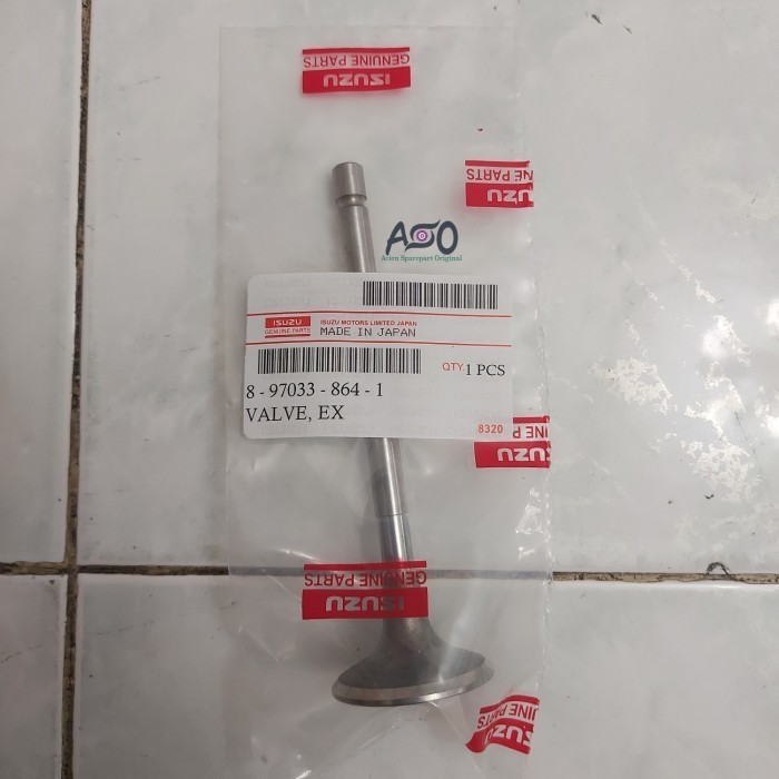 New Valve Exhaust Ex Fire Valve Isuzu Elf Nkr71 Nkr 71 4Hg1 Code Ams91 ...