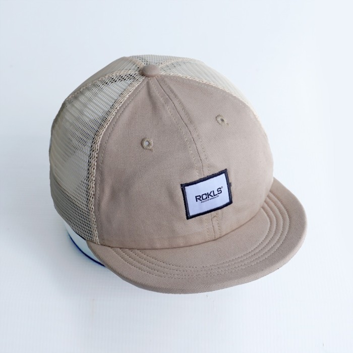Rckls Mesh Caps Crem Short Visor Men's Hat Visors Can Be Bended Up ...